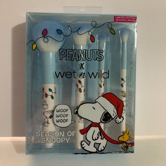 wet n wild | Makeup | Peanuts X Wet N Wild 4 Makeup Brush Set Season Of ...